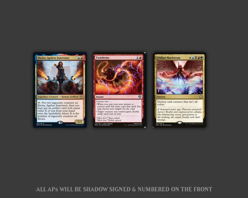 DMU DMC Justyna Dura Justyna Gil MTG Ap Dominaria - Etsy