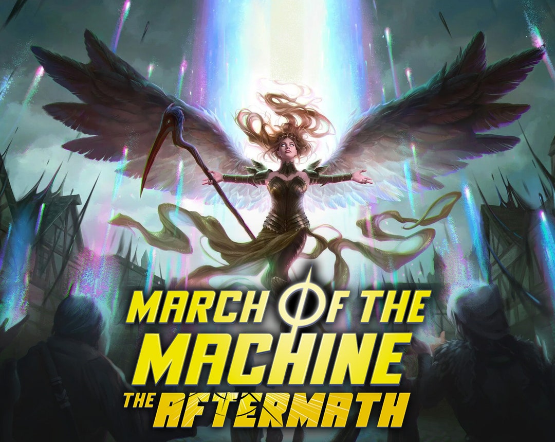 MOM MOC MAT - Justyna Dura ( Gil ) Mtg Ap - March of the Machine Commander + Aftermath - Magic ...