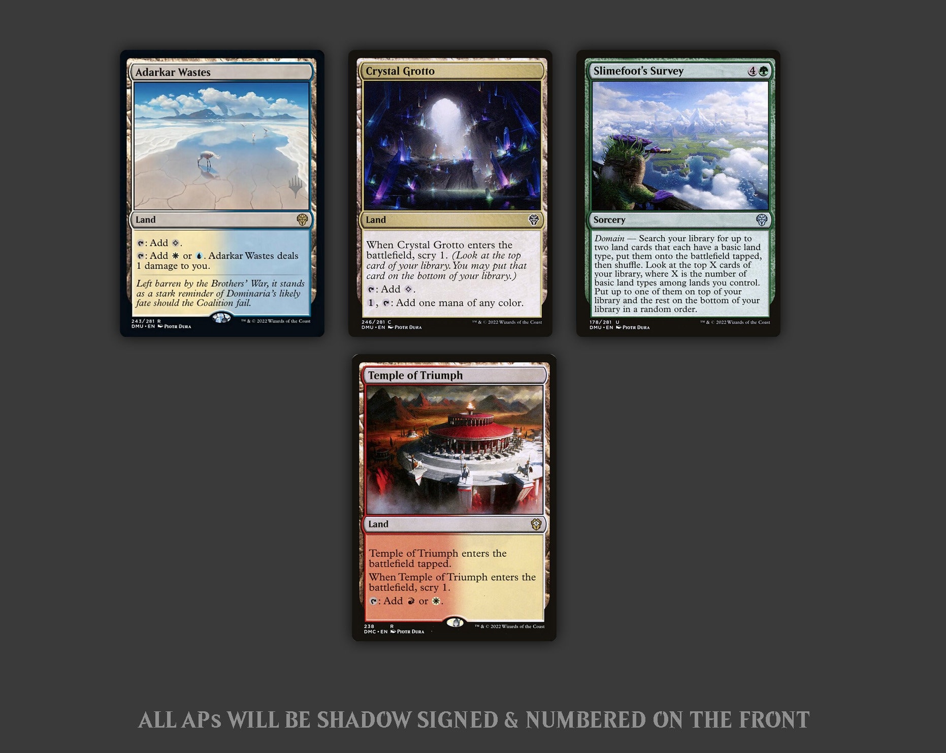 DMU DMC Piotr Dura MTG Ap Dominaria United Commander Magic: the ...