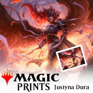 Justyna Dura - Signed Prints 20x30cm - Magic: the Gathering - Etsy