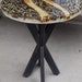 Bullets Table Living Room Wood Resin Table Class Coffee Side End Table ...