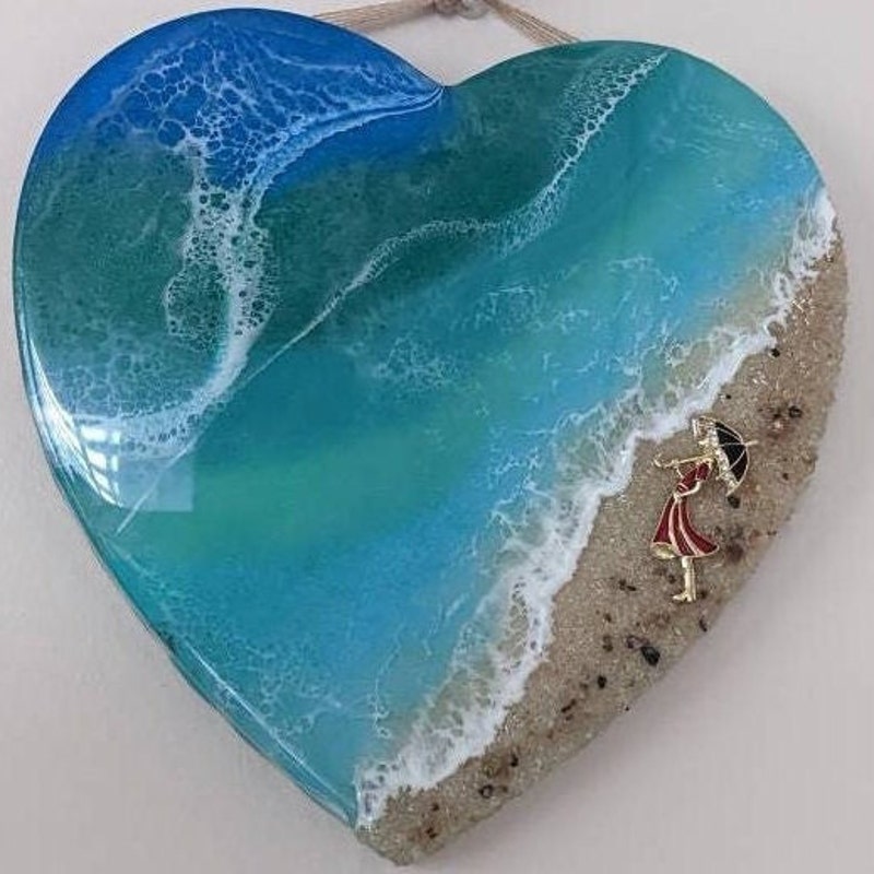 Resin Beach Art - Etsy