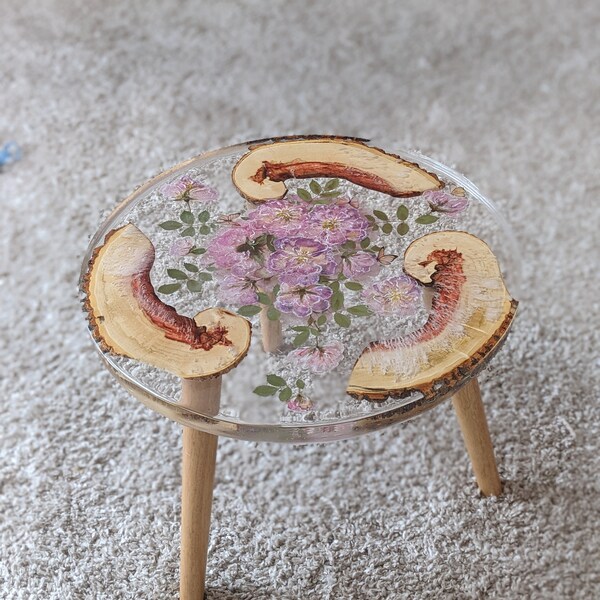 Orange Side Table - Etsy