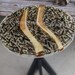 Bullets Table Living Room Wood Resin Table Class Coffee Side End Table ...