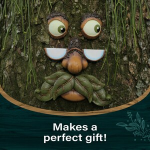 Tree Faces – Tree Hugger Yard Art Garden Decoration –unique Glow in the ...