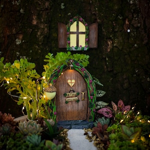 Opening Fairy Door and Windows for Trees – Glow in the Dark - Super ...