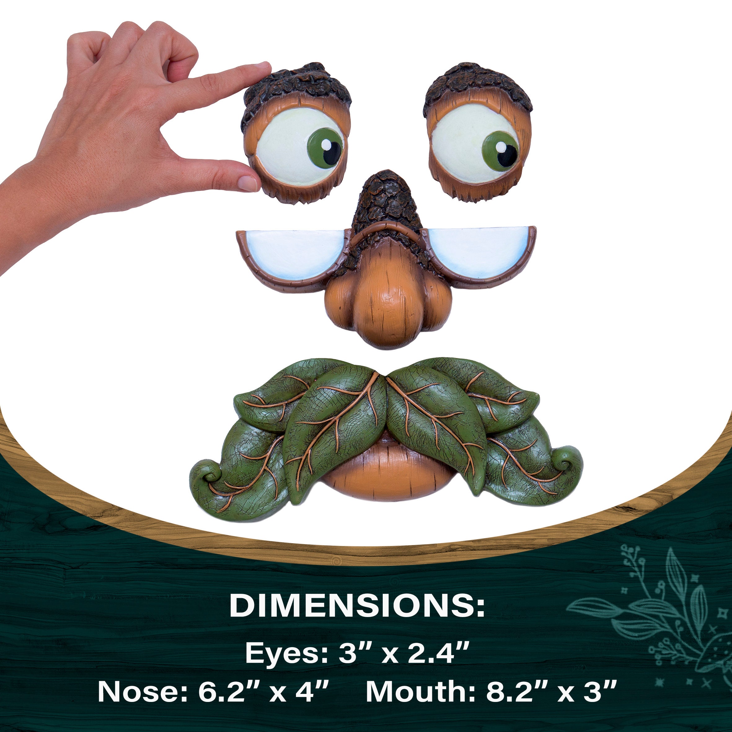 Tree Faces Tree Hugger Yard Art Garden Decoration unique | Etsy