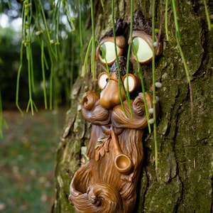 Tree Faces Decor Outdoor – Tree Hugger Yard Art Garden Decoration ...