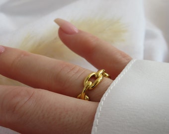 Waterproof Gold Ring | Etsy