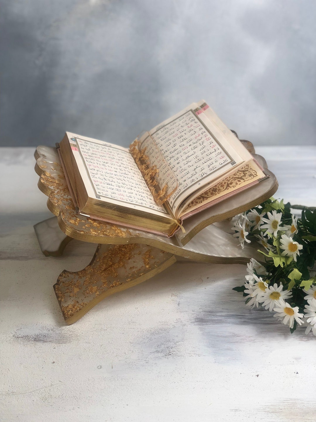 Lectern, Personalized Lectern, Gold Lectern, Special Gift, Ramadan Gift ...