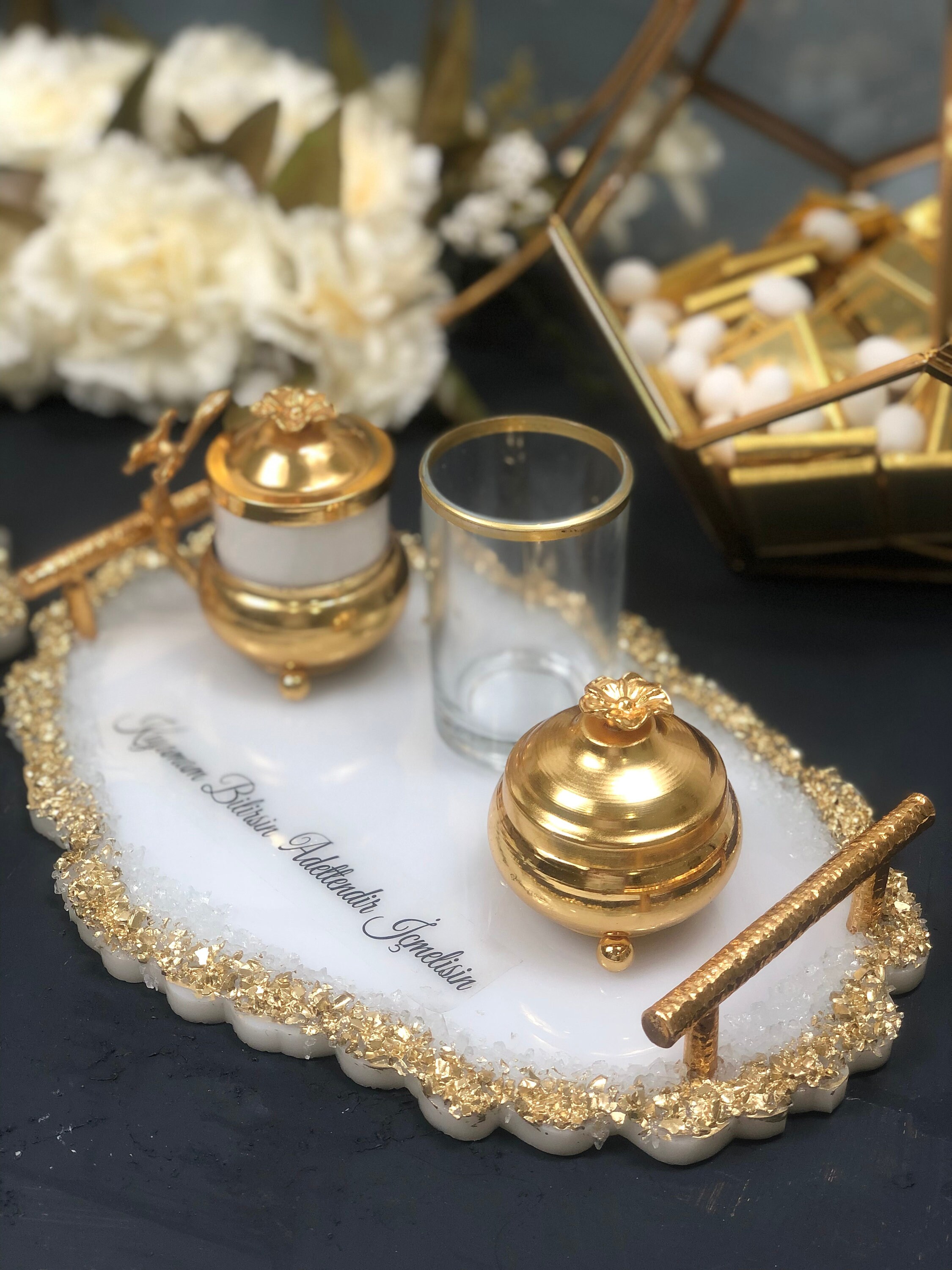 Islamic Wedding Set Wedding Ceremony Ring Bearer Set Wedding - Etsy