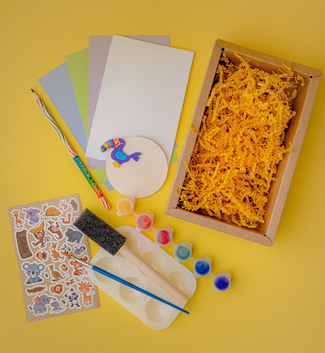 Kids Craft Box | Etsy