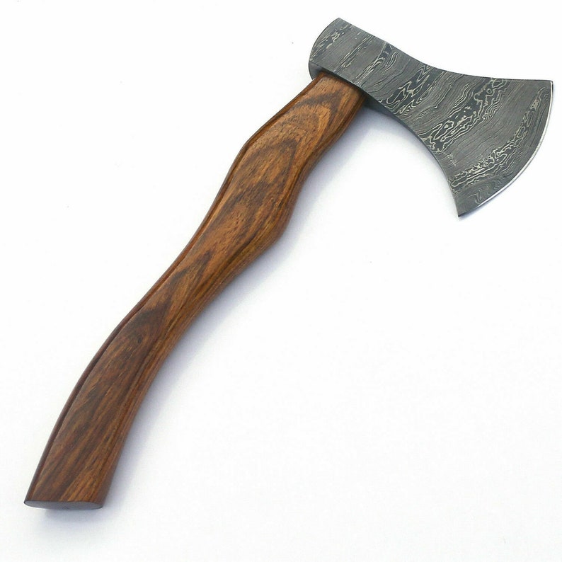 Real Axe for Man' Throwing Axe' Damascus Steel Axe' Hatchet Tomahawk ...