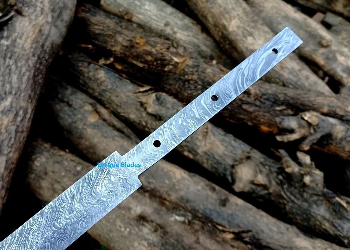 Unique Blades 43.5 Inches Long Blank Blade for Sword Making Katana ...