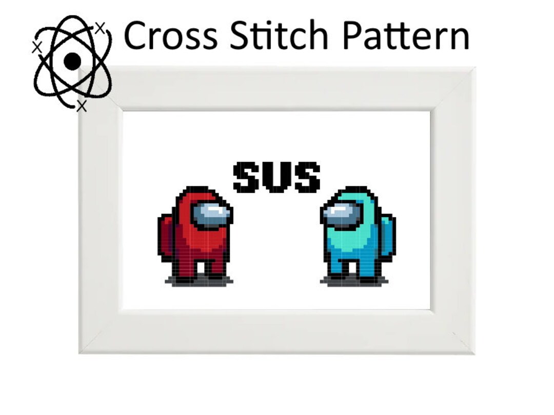 Among Us Cross Stitch Pattern - Etsy