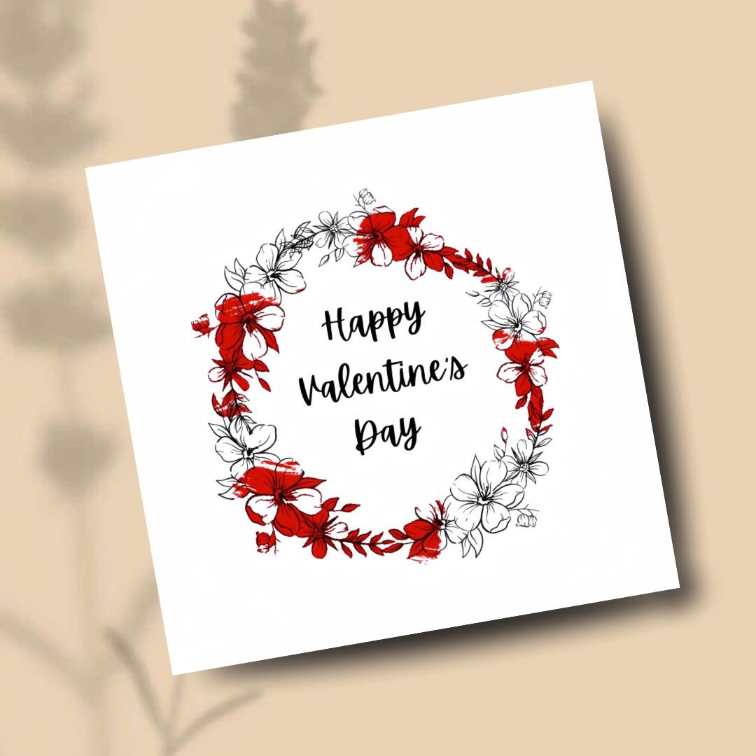 Valetine's Day Cards, E-cards, Printable Cards, Flowers, Sweet, Cute ...