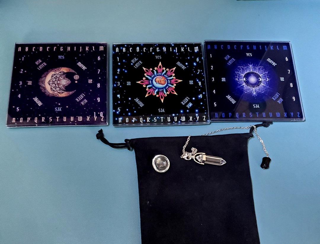 Ouija Spirit Board Pendulum Travel Set - Etsy
