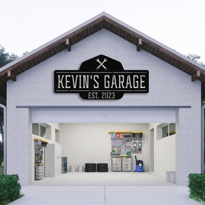 Custom Garage Sign, Personalized Garage Signs, Metal Garage Signs ...