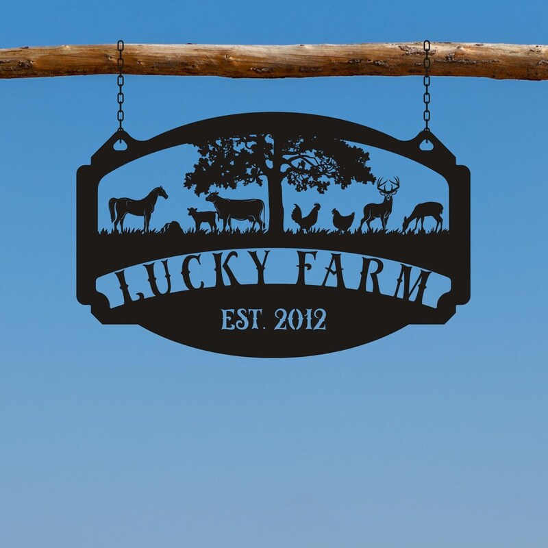 Metal Farm Art - Etsy