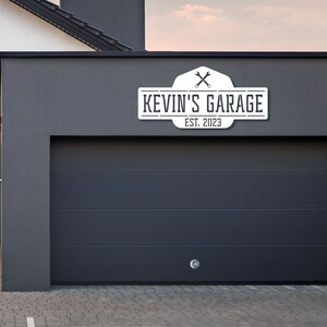 Custom Garage Sign, Personalized Garage Signs, Metal Garage Signs ...