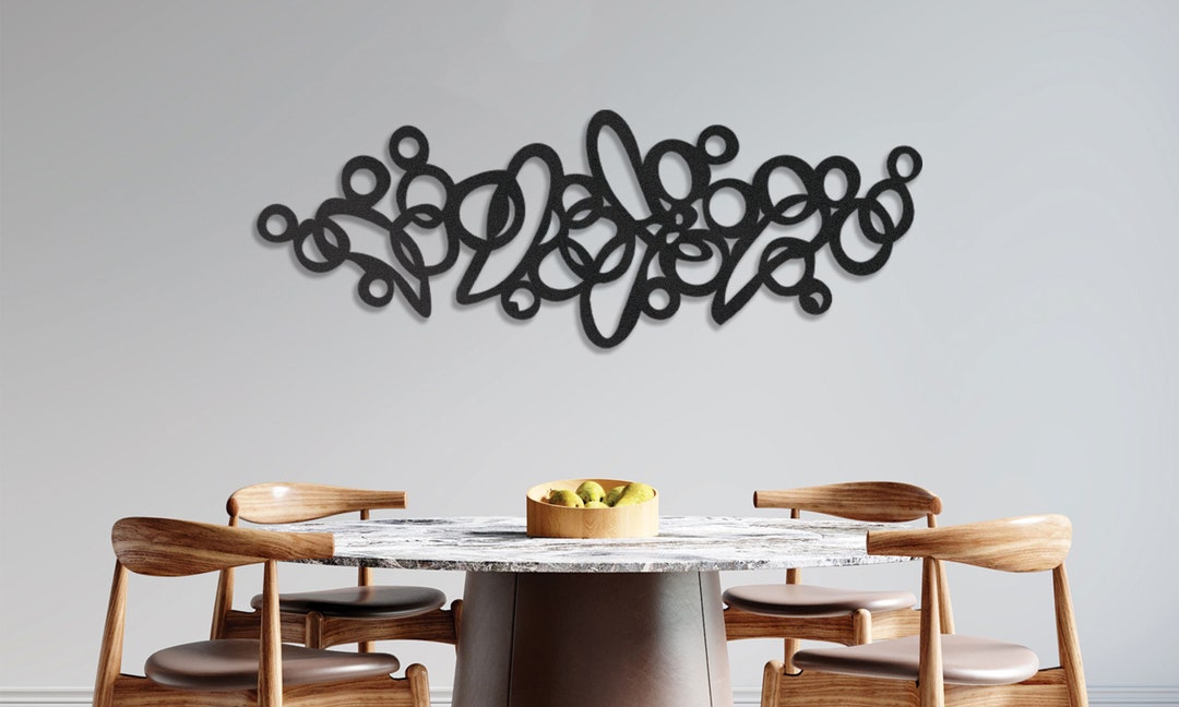 Bubble Wall Decor, Metal Wall Art, Bubble Wall, Home Wall Accessories ...