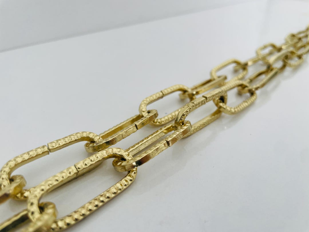 Gold Metal Sign Chain: 3mm Hanging Chain, Farm & Garden Decor - Etsy