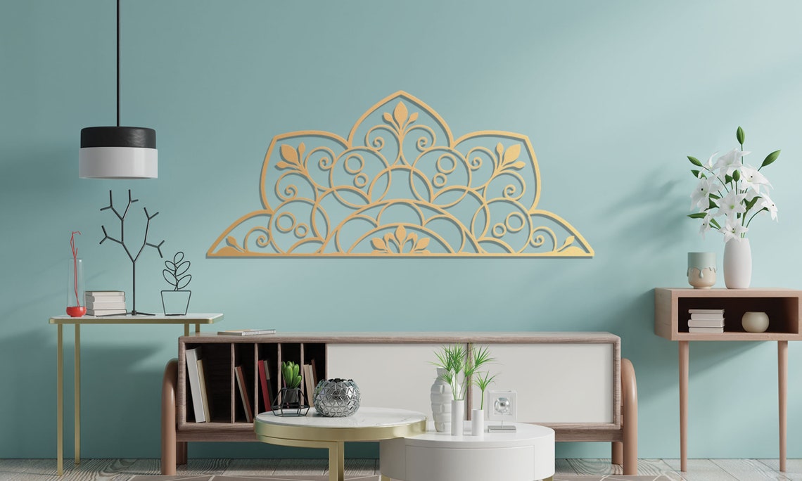 Mandala Wall Decor Wall Decor Mandala Wall Art Metal Metal | Etsy