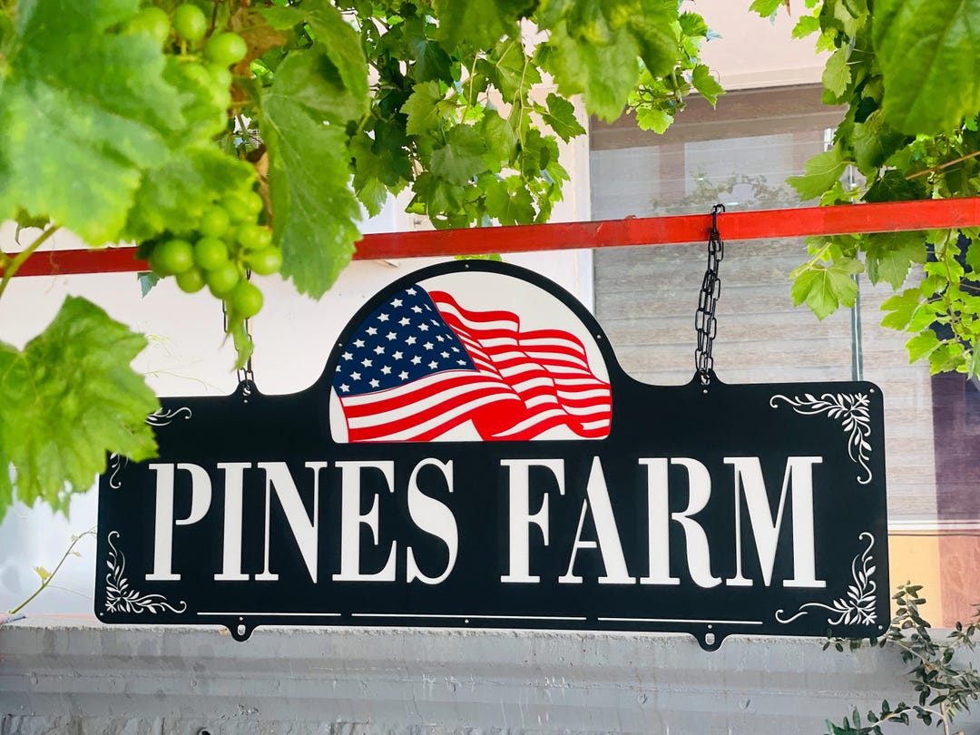 Metal American Flag Outdoor, Large American Flag Wall Art, Metal Flags ...