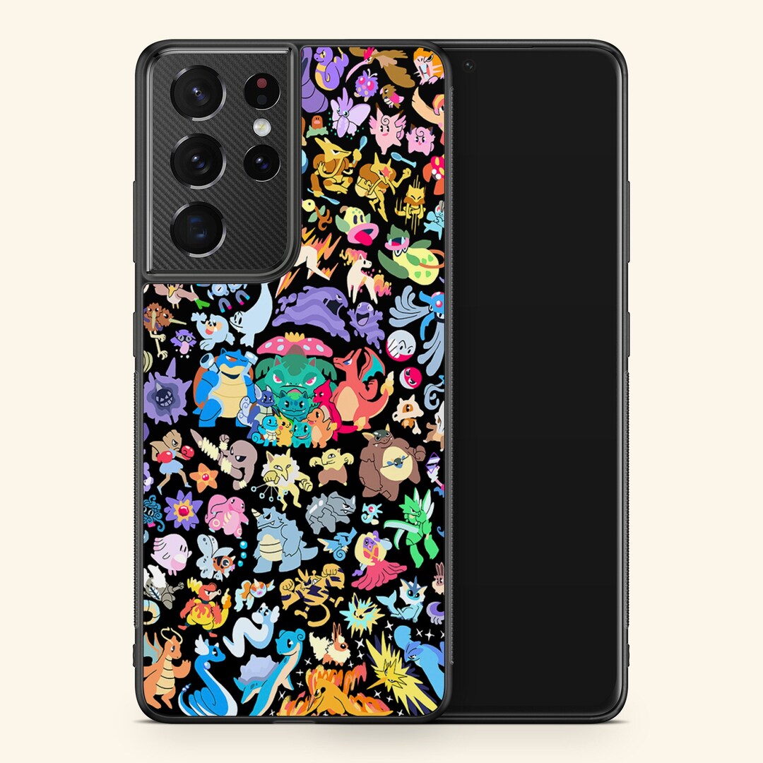 Pokemon Galaxy S23 Ultra Case Anime Protective Case Galaxy S22 Soft TPU ...