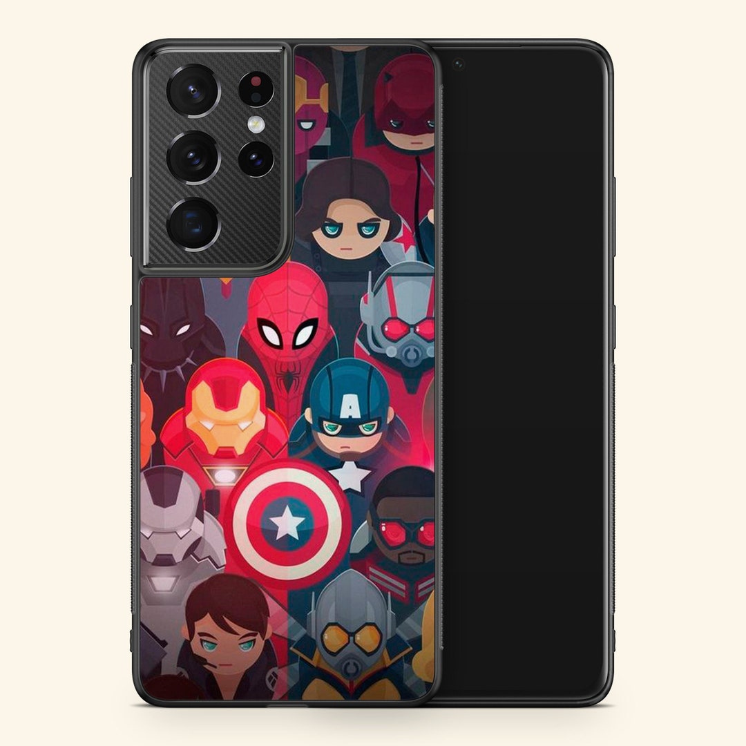 Avengers Galaxy S23 Ultra Case Marvel Protective Case Galaxy S22 Soft ...