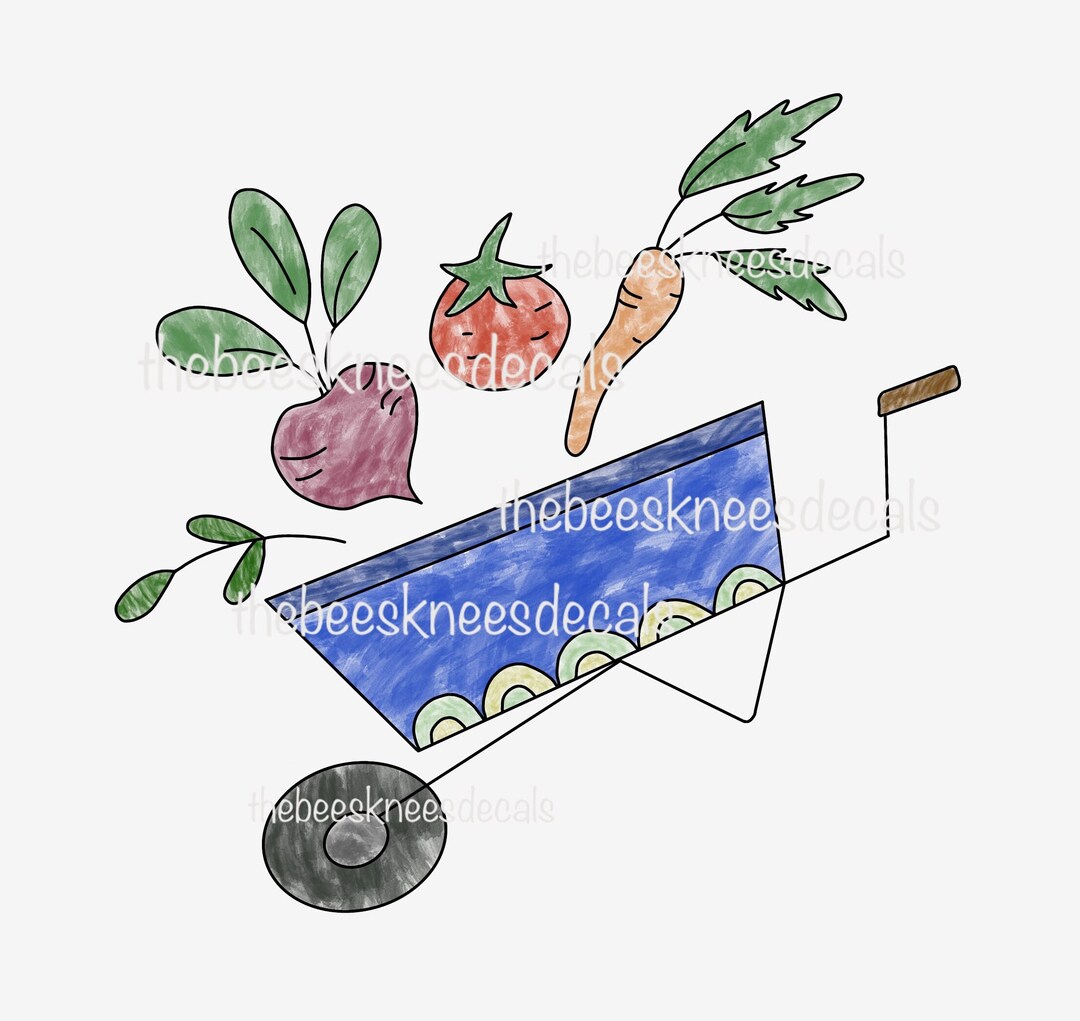 Vegetable Cart Digital Download, PDF, PNG, JPEG - Etsy