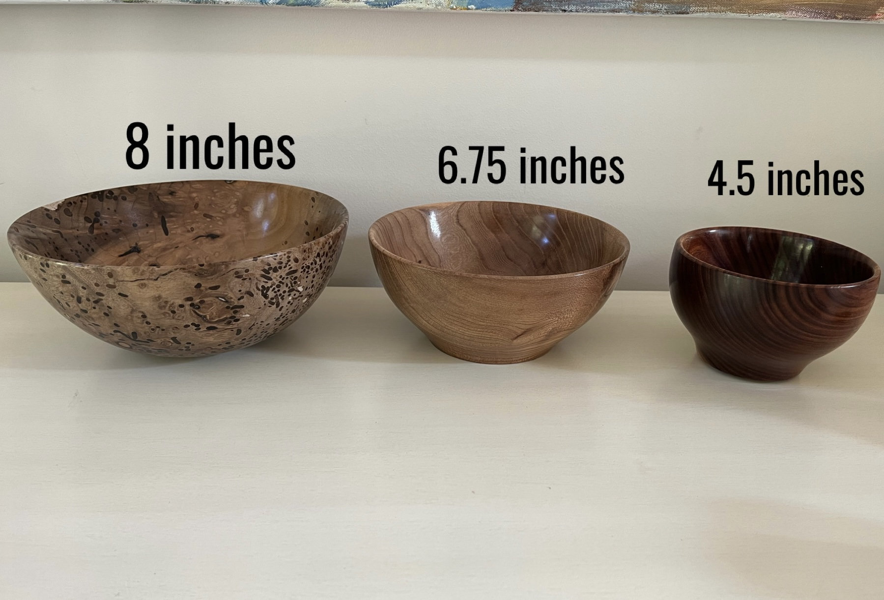Artisan Wood Bowls Gorgeous & Unique Wood Varieties Handmade Great ...