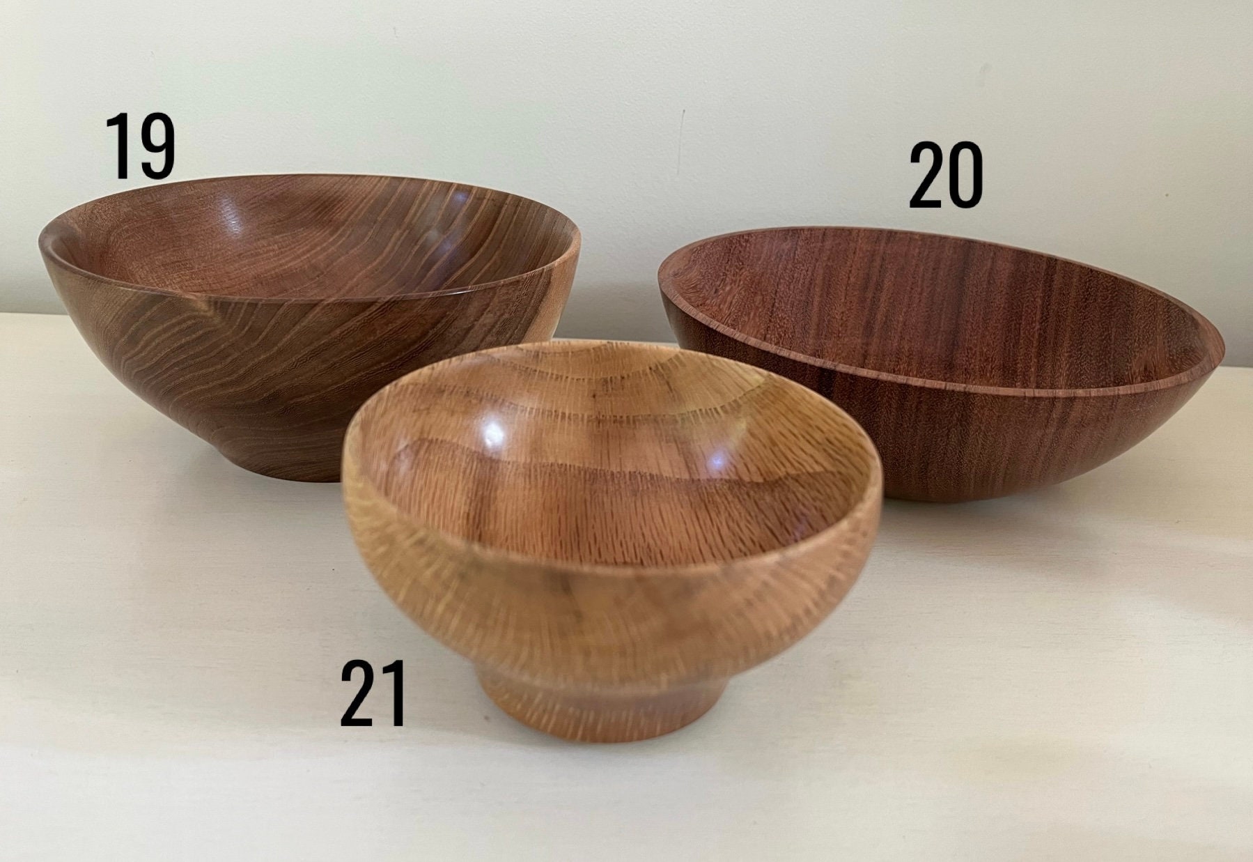 Artisan Wood Bowls Gorgeous & Unique Wood Varieties Handmade Great ...