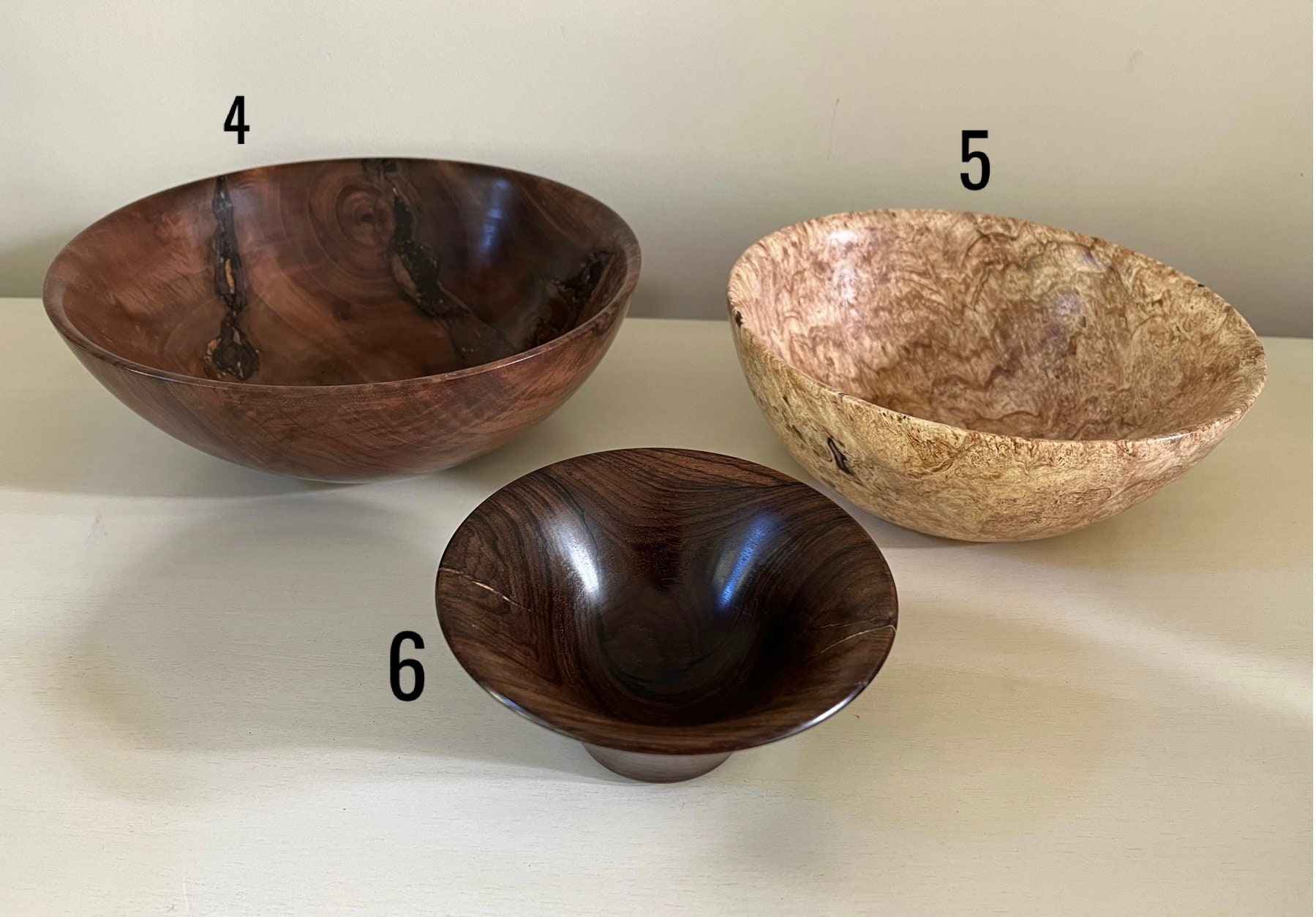 Artisan Wood Bowls Gorgeous & Unique Wood Varieties Handmade Great ...