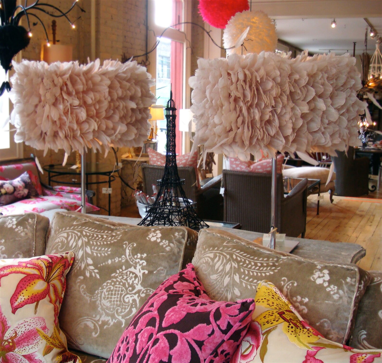 Handmade Feather Lamp Shades - Etsy