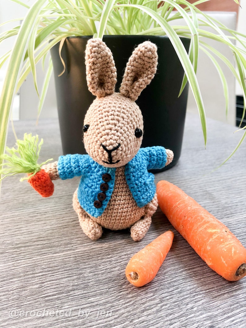 Crochet / Amigurumi Peter Rabbit, Beatrix Potter, Baby Shower / Nursery ...