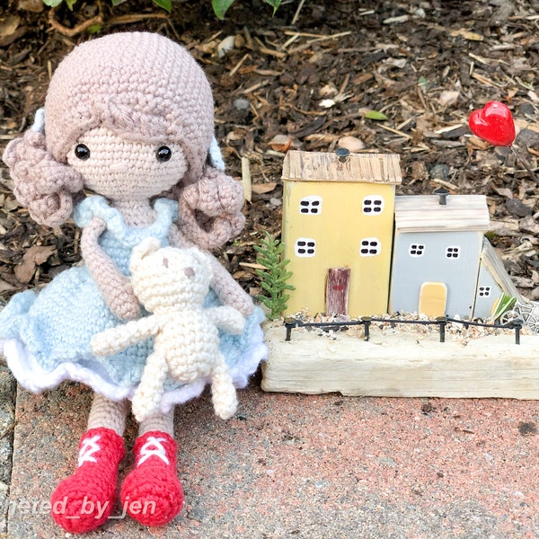 Amigurumi Girl Doll - Etsy UK