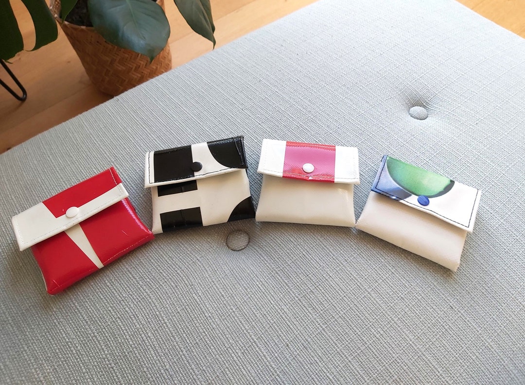 Unique Upcycling Purse, Purse, Wallet Made From Recycled Material - Etsy