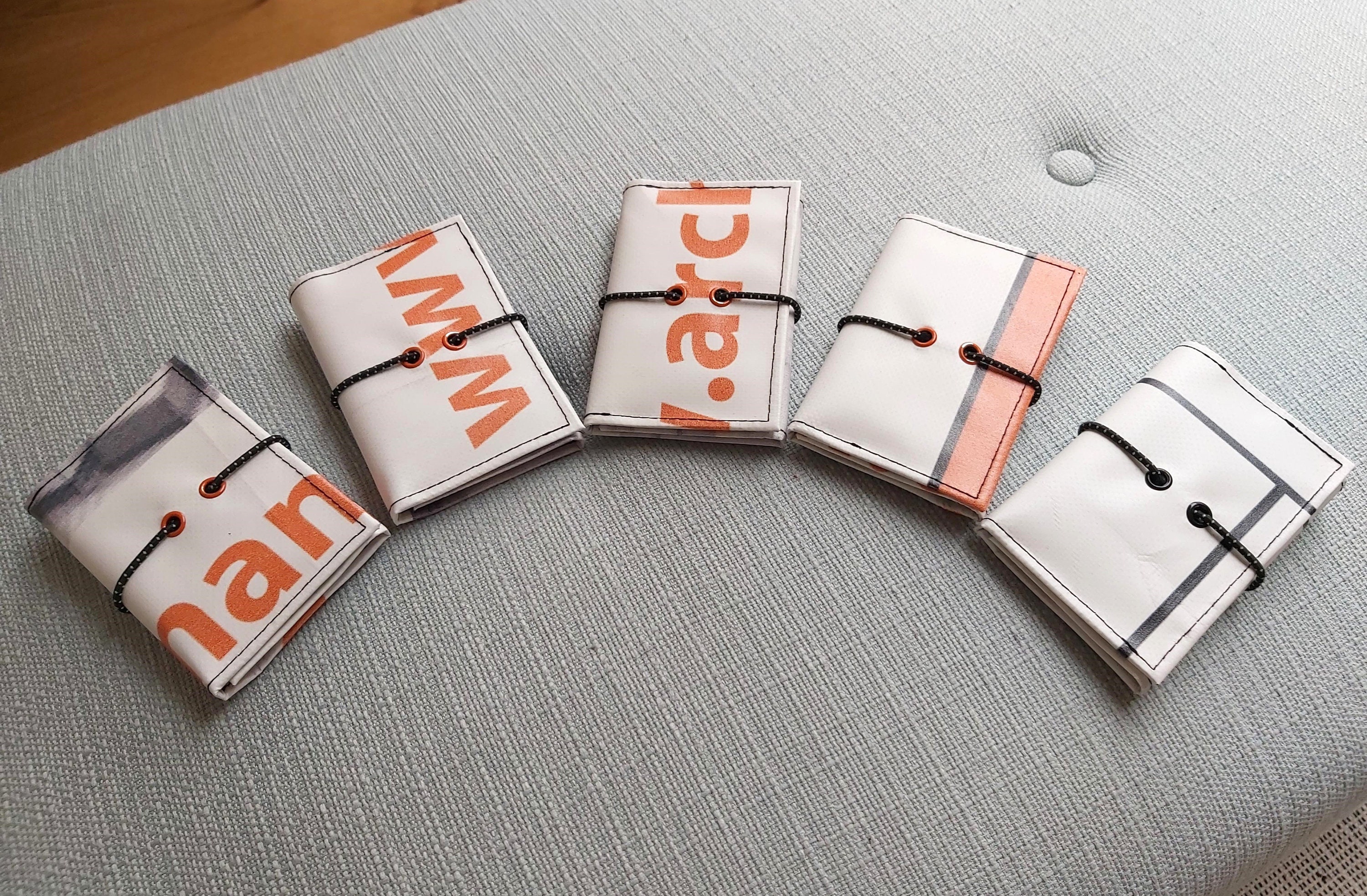 Unique Upcycling Money Clips, Wallet Made From Recycled Material. Color ...