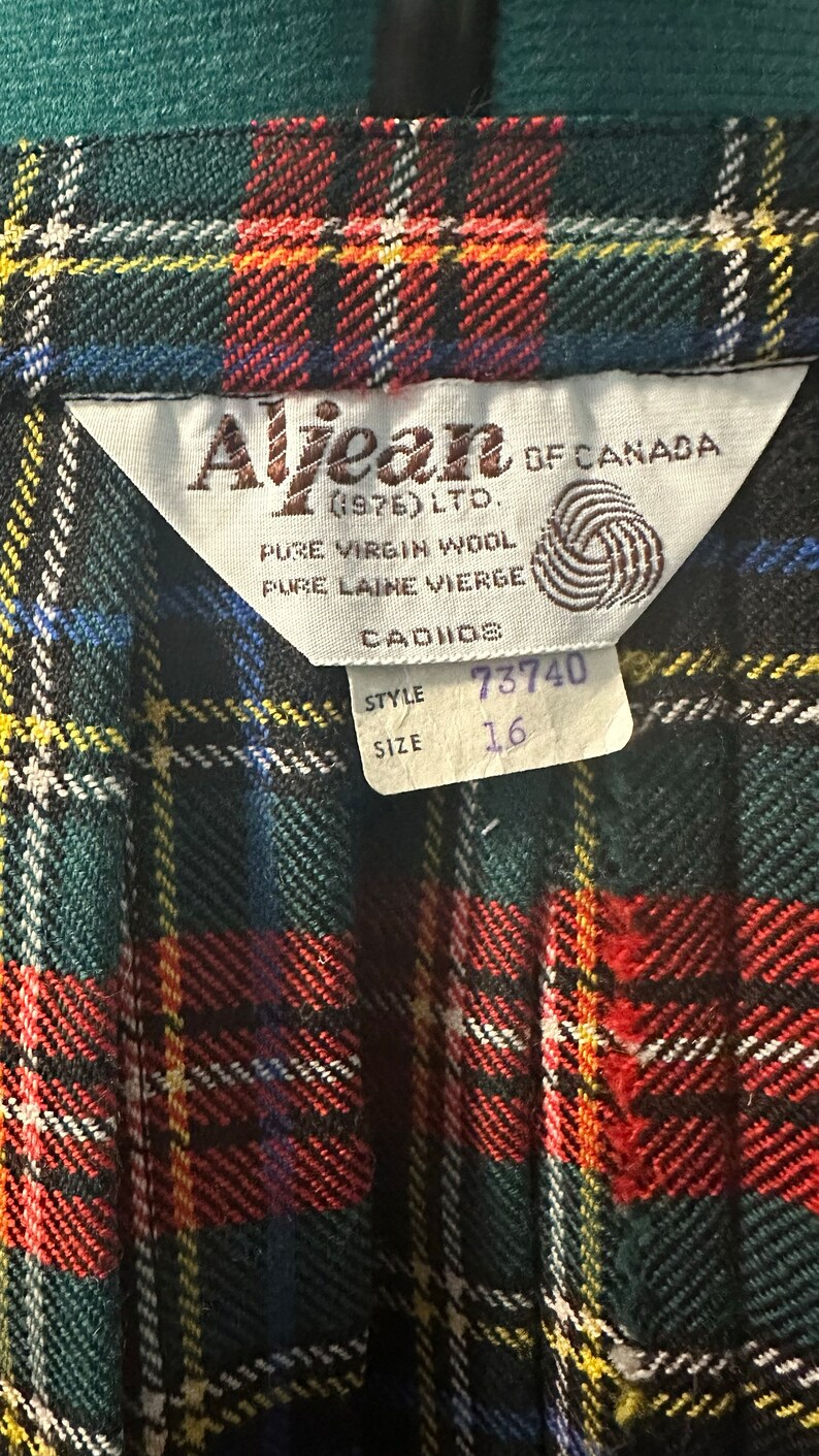 1970's Vintage Women's Long Kilt Skirt Aljean of Canada - Etsy UK