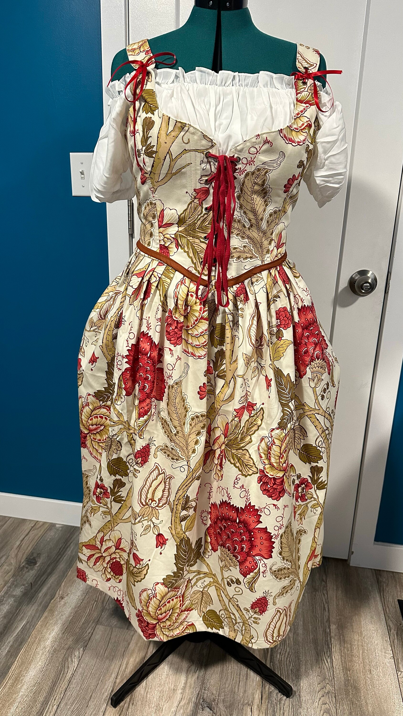 Hobbit Inspired Costume, Stays, Split Side Skirt, Hobbit Core, Cottage ...