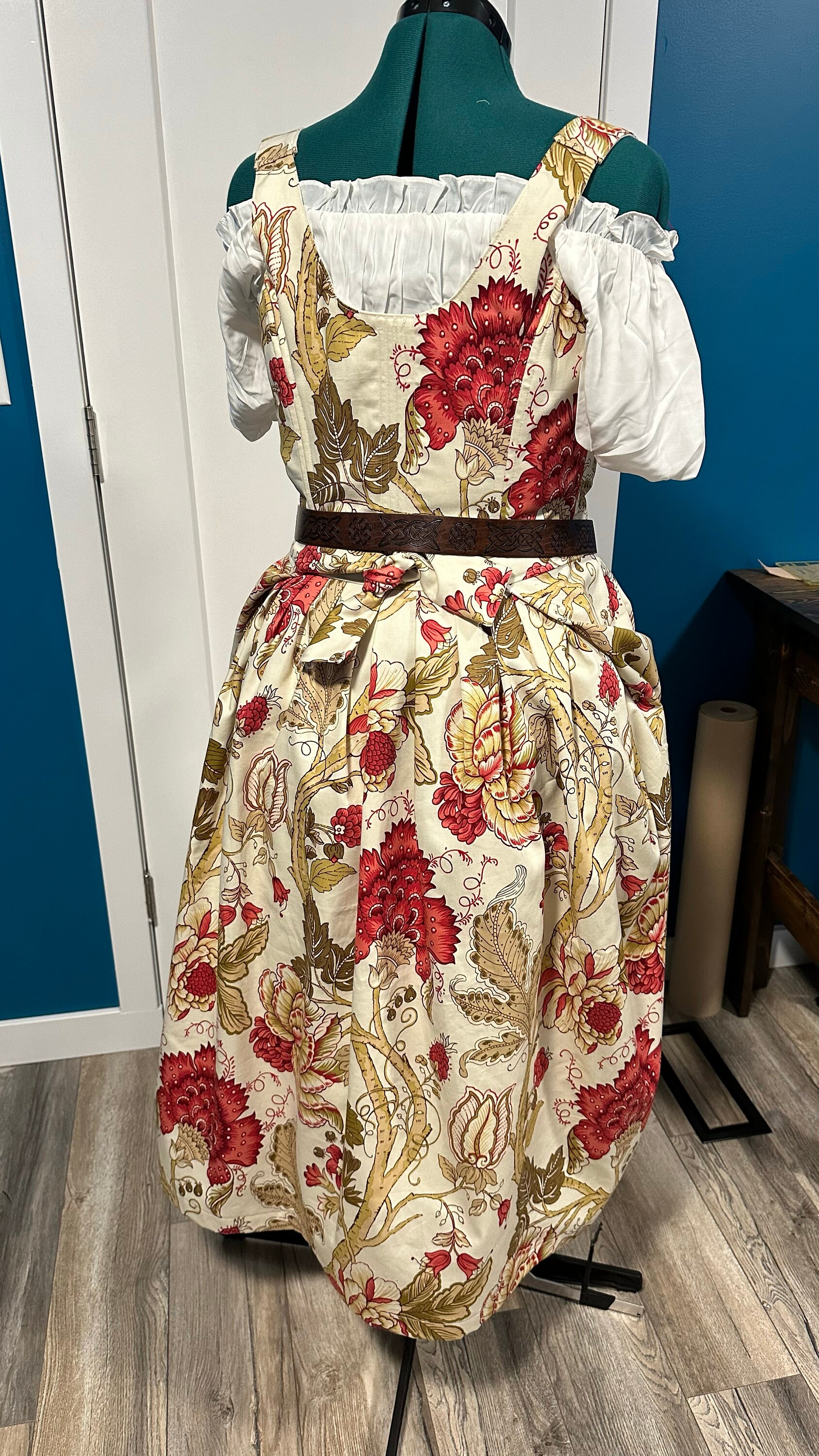 Hobbit Inspired Costume, Stays, Split Side Skirt, Hobbit Core, Cottage ...