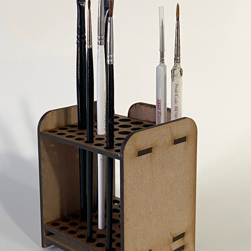 Paintbrush Holder - Etsy