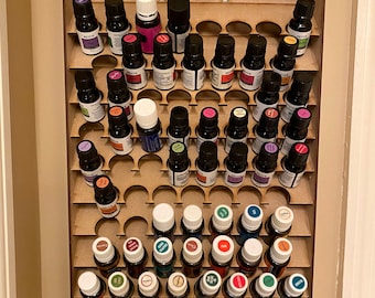 Essential Oils Wall Rack - Etsy