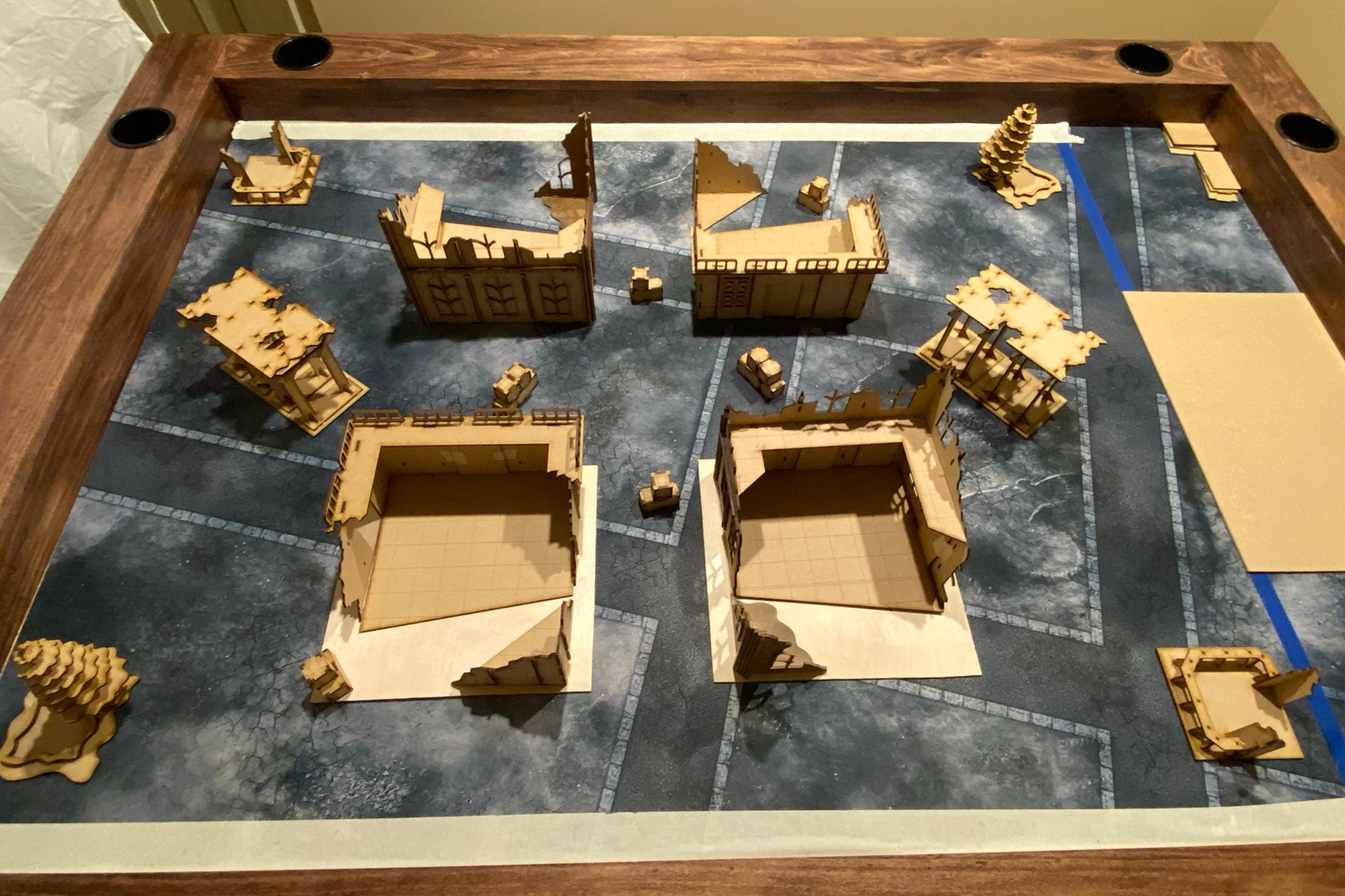 40K Full Table Terrain Set Competitive Setup set C - Etsy