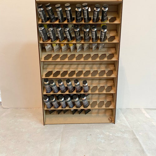 Wall Mounted Tube Type Paint Storage Rack 20/21ml Tubes or - Etsy