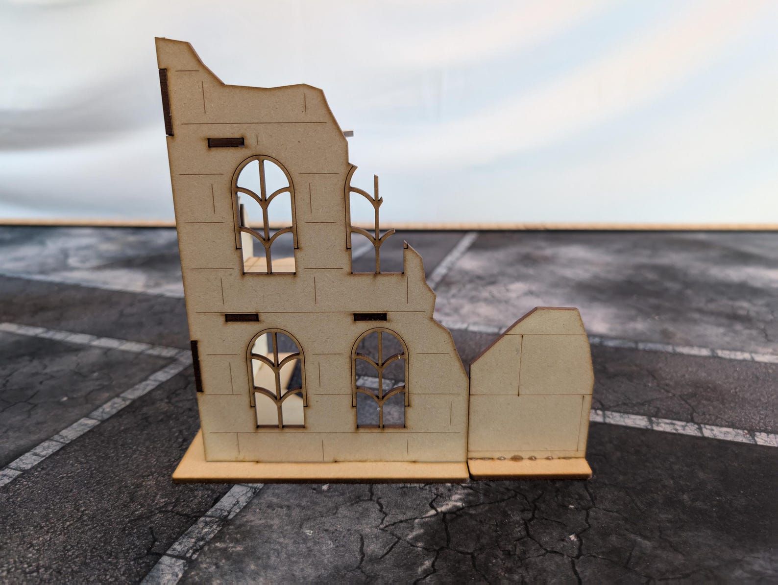 Wargaming Terrain Set: MDF Ruin Layouts for 40K Tournament - Etsy