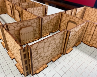 WINTER TOURNAMENT SET | Wargame Terrain, 28mm, 32mm Modular Terrain ...