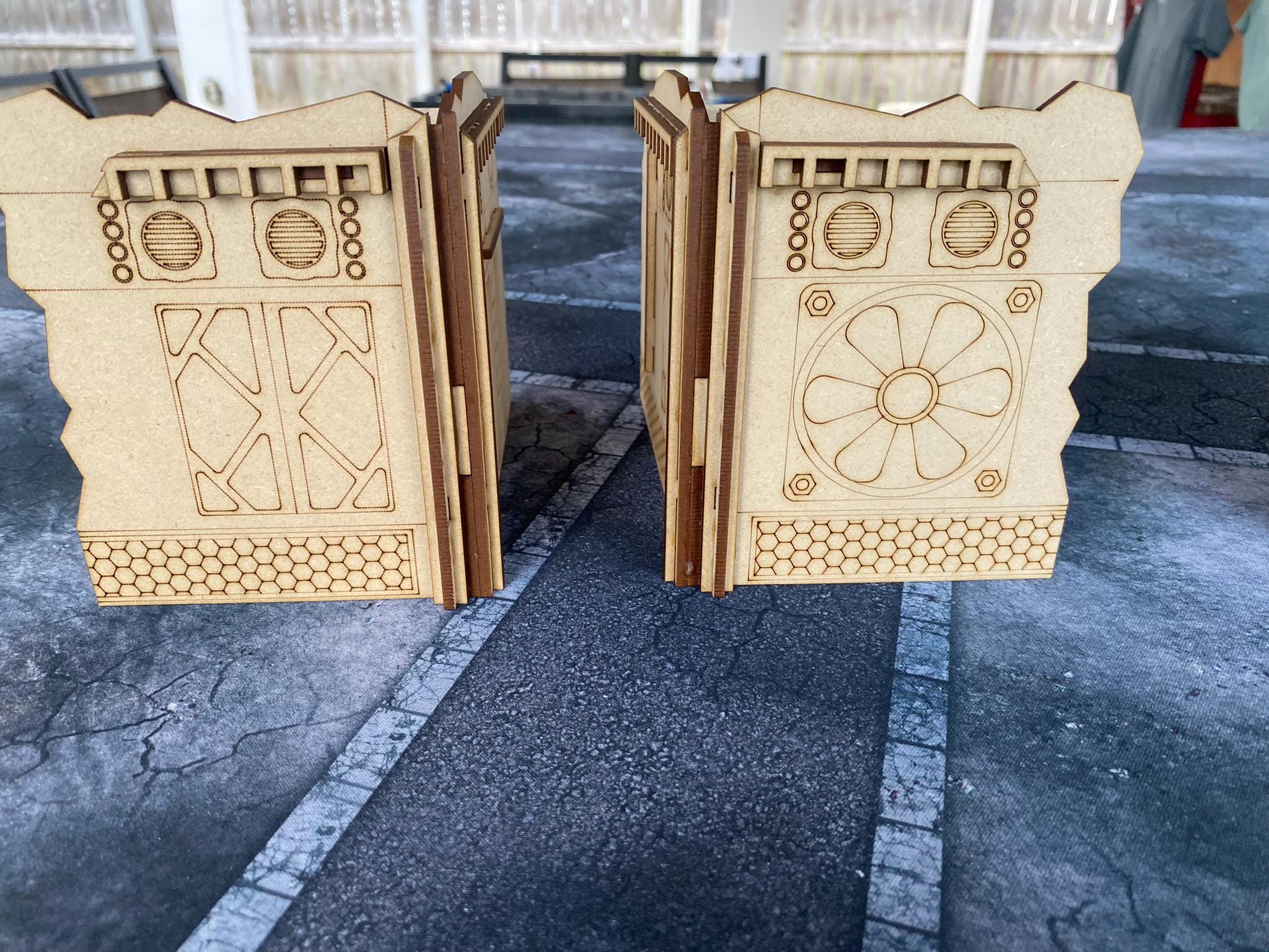 Scifi Wargaming Terrain Set: Pariah Nexus Layouts, MDF Full Table - Etsy
