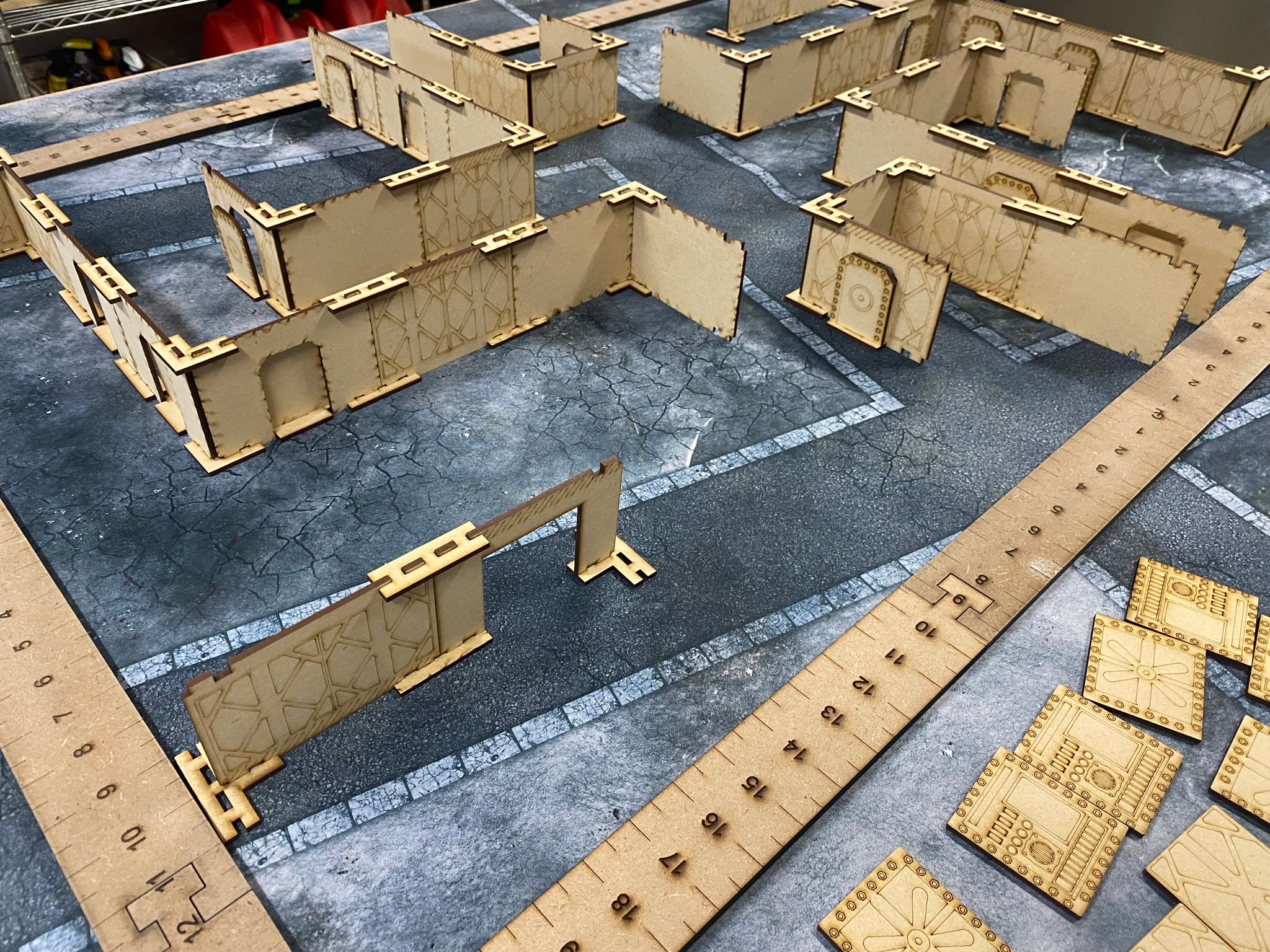 Wargame Terrain Set - Designed for Smaller Skirmish Games (infinity ...